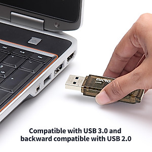 INLAND Micro Center Superspeed 10 Pack 32GB USB 3.0/USB3.1 Gen1 Flash Drive Gum Size Memory Stick Thumb Drive Data Storage Jump Drive, 10X Faster Than USB 2.0 USB Drives (32G 10-Pack)