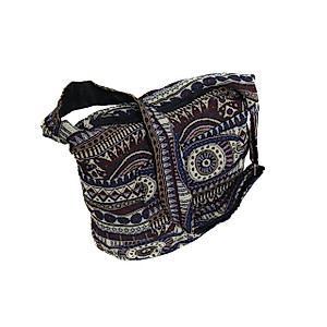 K'Long Brocade - Women Large Cross Body Shoulder Handbags/Purse (Brocade Fabric) … (Cross body L15)