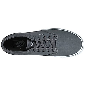 Vans Men's Atwood Sneaker, Canvas Pewter White, 14