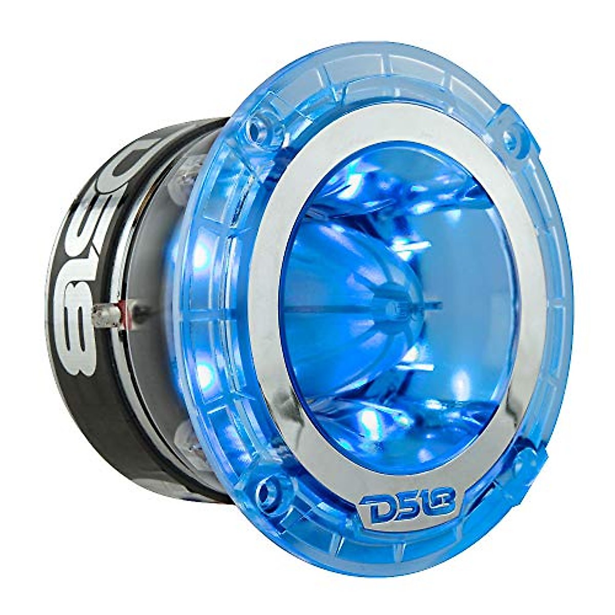 DS18 PRO-TW4L RGB Super Tweeter - 1.75", Polycarbonate Frame and Titanium Diaphragm, 560W Max, 280W RMS, 4 Ohms, Built in Crossover - PRO Tweeters are The Best in The Pro Audio Market (1 Speaker)