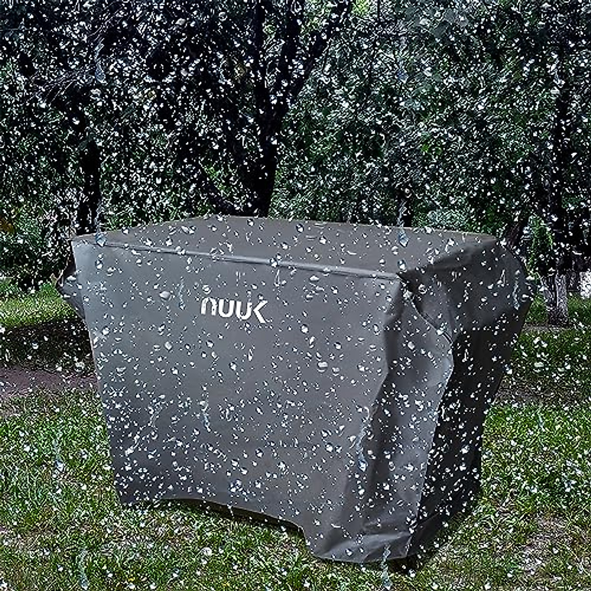NUUK 20IN x 42IN Waterproof Cover for Outdoor Cooking Stations, 42IN Outdoor Prep Station Cover, Heavy Duty UV Resistant BBQ Grill Table Cover