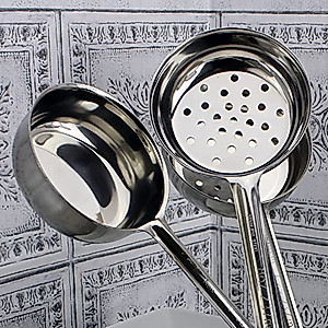 Darware Portion Control Serving Spoons (6-Piece Ladle Set); w 1/4 Cup, 1/2 Cup, 3/4 Cup & 1 Cup (2, 4, 6, 8 oz) & 1/2 & 1 Cup Utensils/Spoodles