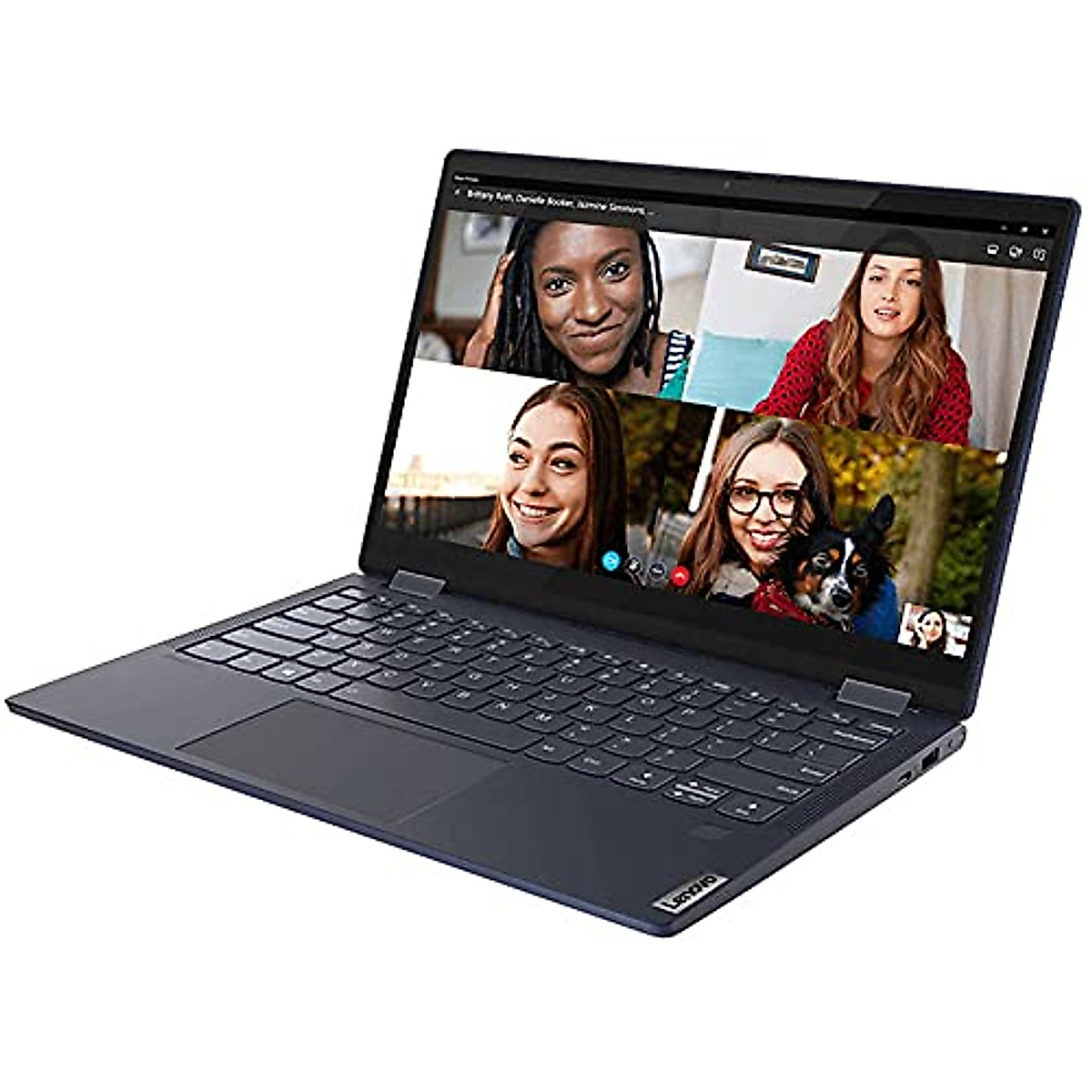 Lenovo Portable Yoga 6 13.3" FHD IPS 2-in-1 Touch Laptop, AMD Ryzen 7 4700U, Webcam, Backlit Keyboard, Fingerprint, WiFi 6, USB-C, AMD Radeon Graphics, Win 10, WOOV 32GB SD (8GB RAM | 512GB PCIe SSD)