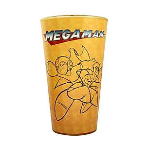 JUST FUNKY Capcorm Game Mega Man and Zero Pint Glass - Novelty Drinking Glasses Kids Gifts Toys, (16 OZ)