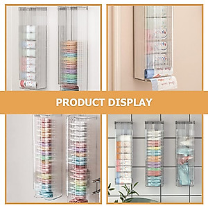 Cabilock Wall-mounted Garbage Bag Box Plastic Trash Bags Professional Garbage Bag Dispenser Garbage Bag Saver Waste Bag Saver Waste Bag Dispenser Shopping Bag Holder Major The Pet