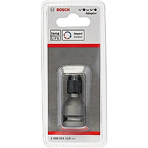 Bosch Accessories 2608551110 Adapter for Sockets, 1/4"
