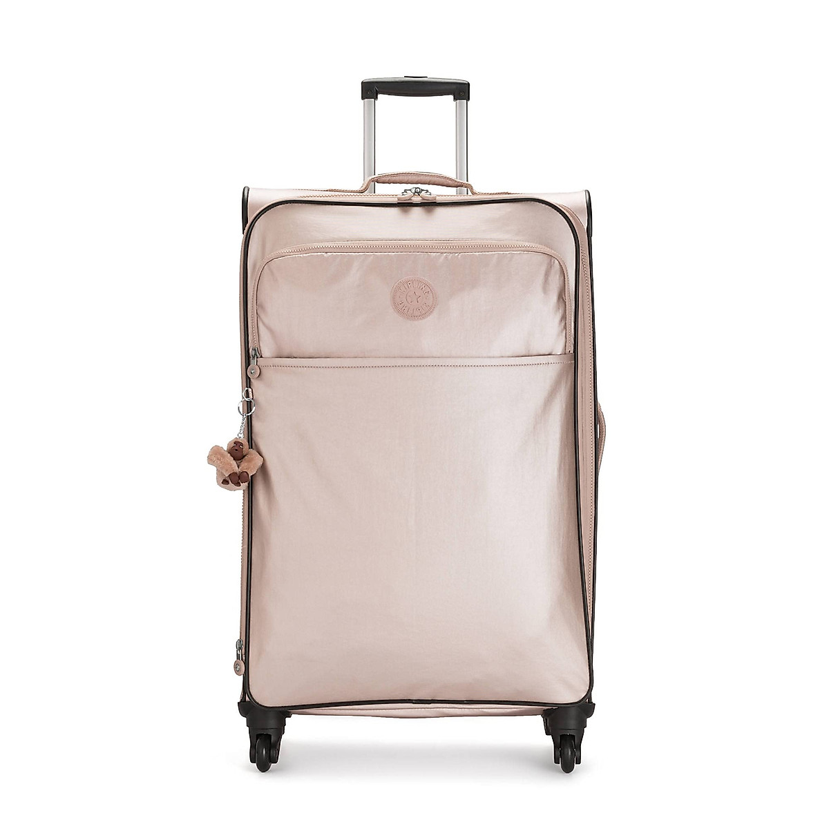 Kipling Parker Large Metallic Rolling Luggage Quartz Metallic