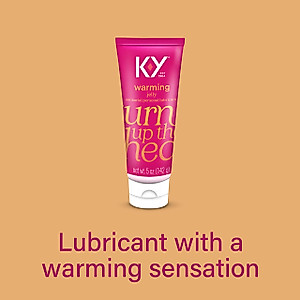 K-Y Warming Jelly Personal Lubricant Tube, 5 Ounce