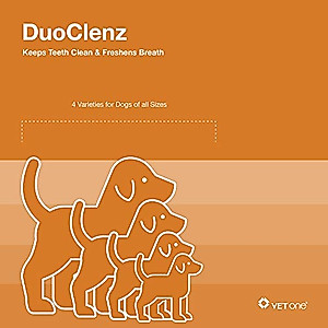 VetOne: DuoClenz Rawhide Dental Hygenic Chews for Extra Large-sized Dogs, 30-Count Bag
