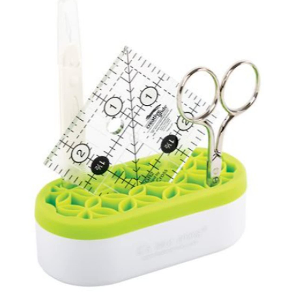 It's Sew Emma The Mini Stash N Store Lime Organizer