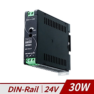 Dinkle Din Rail Power Supply 240W 24Vdc,10A, 1 Single-Phase, 0165N-24V240W1ACQ