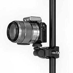 GRIFITI Nootle Quick Release Pipe Clamp and Universal Phone Mount Adjustable for iPhone, Smartphone, Galaxy, Pixel, Andriod, HTC One, Nokia, Fits Handlebars, Music and Mic Stands, Tripods