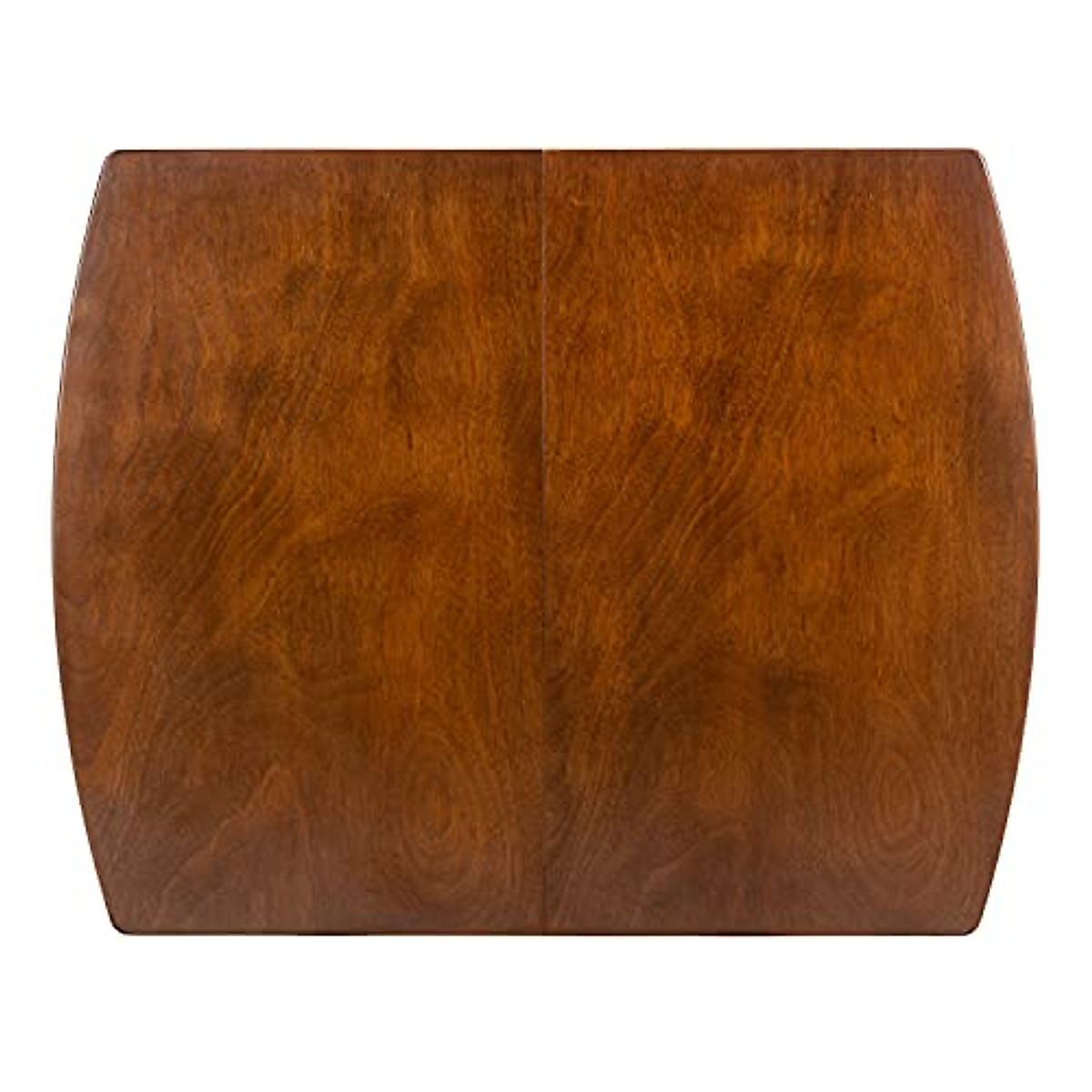 SAFAVIEH Home Collection Varda Walnut Manual Extension Dining Room Table