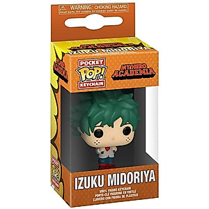 Funko Pop! Keychain: My Hero Academia - Deku in School Uniform, Multicolor, 2 inches
