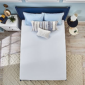 Sleep Innovations Marley 12 Inch Cooling Gel Memory Foam Mattress with Airflow Channel Foam for Breathability, Queen Size, Bed in a Box, Medium Firm Support