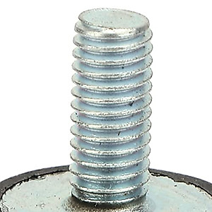 4pcs M3 M5 M6 Rubber Mounts Anti Vibration Silentblock Car Boat Bobbins, Protect Machine, Reduce Noise for Air Compressors, Gasoline Engines (VD15*15 M5*12)