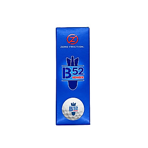 Zero Friction B52 Distance Golf Ball, 15Pk, White