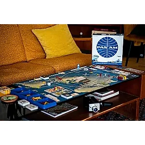 Funko Games Pan Am Board Game, Strategy Board Game, 2-4 Players 6 and Up