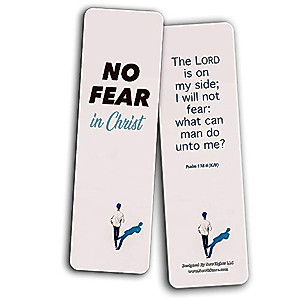 Popular Bible Verses for Men Bookmarks KJV (30-Pack) - Christian Gifts for Men Church Supplies Encouragement