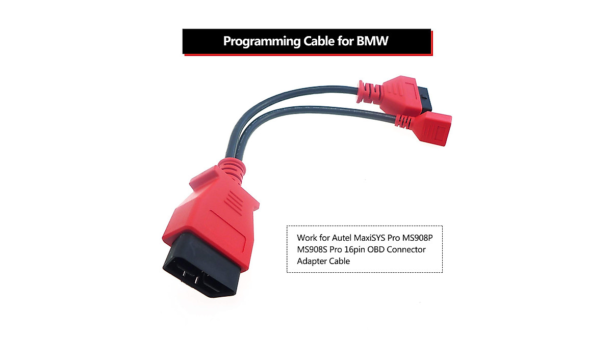 OBD2 Cable Connector for Autel MaxiSYS Pro BMW