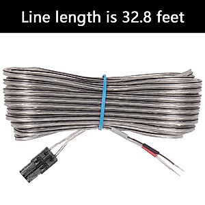 Black Friday Deal 10M/32.8FT AH81-05323A Speaker Wire fit for Samsung Surround Right Speaker (Grey)