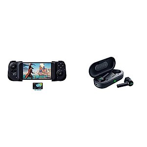 Razer Kishi Controller for Xbox + Hammerhead True Wireless Bluetooth Earbuds Mobile Gaming Bundle