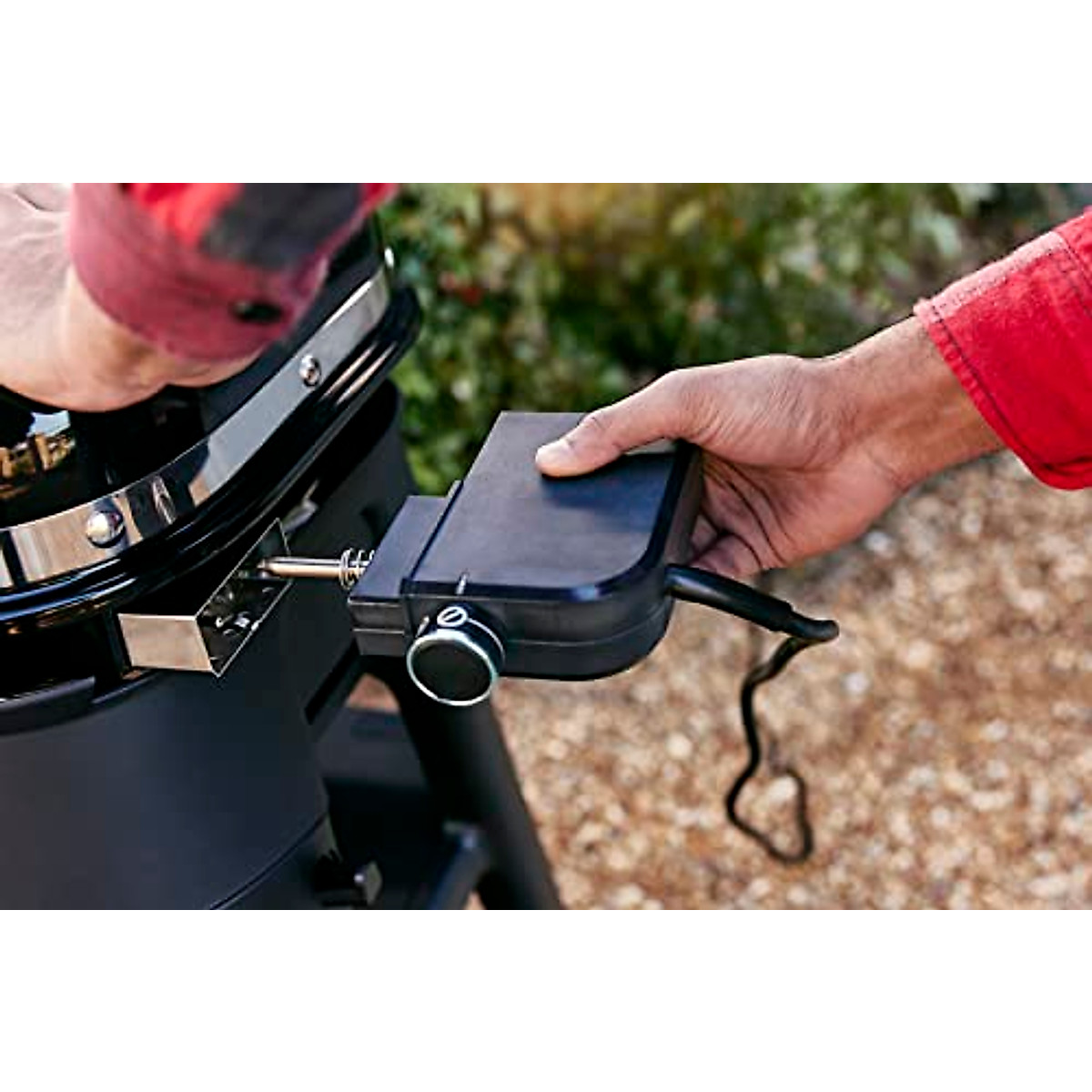 Weber Lumin Compact Outdoor Electric Barbecue Grill, Yellow - Great Small Spaces such as Patios, Balconies, and Decks, Portable and Convenient