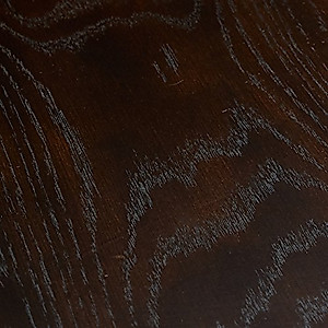 Signature Design by Ashley Haddigan Traditional Rectangular Dining Extension Table, Seats up to 8, Dark Brown