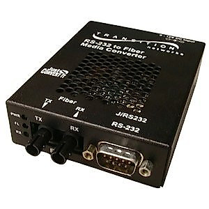 Transition Networks J/RS232-TF-01(SC)-NA Just Convert-IT Stand-Alone Media Converter - Short-haul modem - serial RS-232 - SC multi-mode / 9 pin D-Sub (DB-9) - up to 1.2 miles - 1300 nm