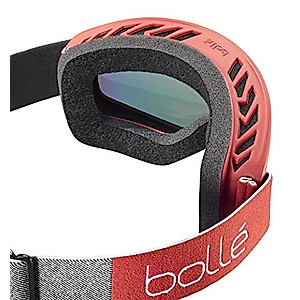 bollé Freeze Plus Brick Red Matte/Sunrise Cat.2 | Medium - Snow Goggles Unisex-Adult