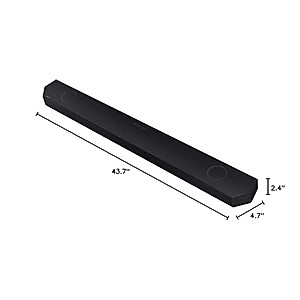 SAMSUNG HW-Q800C 5.1.2ch Soundbar and Subwoofer with Dolby Atmos with a SAC-21HDMI2 2m HDMI Cable with 8K/60Hz Support (2023)(USED)