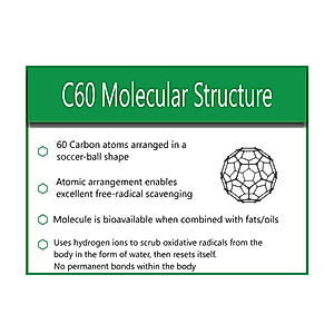Flambeau Labs C60 Capsules | 90 Count | 2.5mg Carbon 60 99.9% per Serving | Carbon 60 in Olive Oil