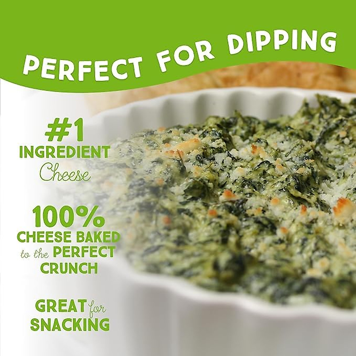 Whisps Cheese Crisps Parmesan Cheese | Protein Chips | Healthy Snacks | Protein Snacks, Gluten Free, High Protein, Low Carb Keto Food (2.12 Oz, 3 Pack)