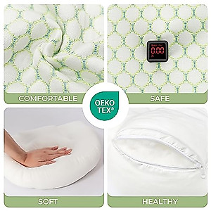 InnoLuxe Pregnancy Wedge Pillows for Sleeping, Maternity Pillow for Pregnant Women, Soft Pregnancy Pillow Support for Back, Belly, HIPS & Legs, Travel Friendly & Machine Washable