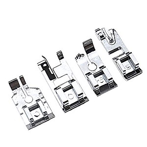 SING F LTD Sewing Machine Presser Feet Walking Foot Tool Part 11x / Kit Compatible with Brother Janome Singer Domestic