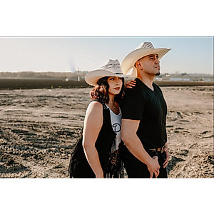 American Hat Makers Straw Sun Hat for Men — Outdoor Hats — Beach Straw Hats