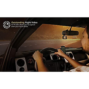 Uniden R3 Extreme Long Range Laser/Radar Detector and Scosche 1080p Dash Cam Bundle. Radar w/Built-in GPS, Mute Memory, Voice Alerts, Red Light and Speed Camera Alerts, OLED Display, K/KA Band