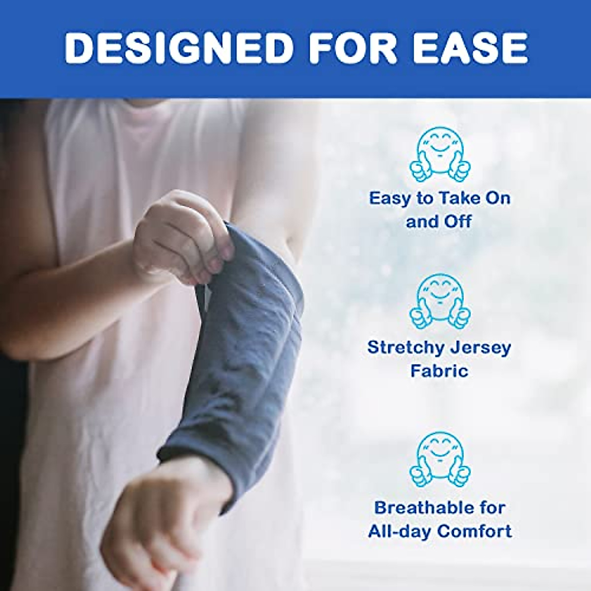 Weighted Compression Arm Sleeve (X-LARGE, 1lb.) - For Strength & Movement Assistance, Compression, Beneficial for Tremoring & Strengthening (PLEASE USE SIZE CHART IN PICS AND VIDEOS BEFORE ORDERING)