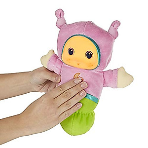 Playskool A1202F03 Glo Worm (Pink) Soft Toy for Babies with Soothing Melodies, Multi-Coloured - Amazon Exclusive