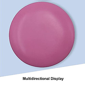 cdar Handheld Mirror,Hand Held Mirror, Salon Hairdresser Plain Mirror, Cosmetic Salon Makeup Hand Mirror for Professional Barbers Pink 05