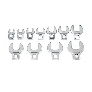 GEARWRENCH 11 Pc. 3/8" Drive Crowfoot Wrench Set, SAE - 81908