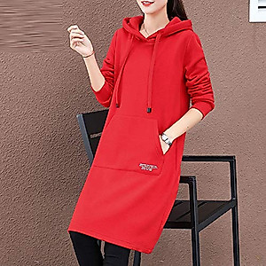 LKPJJFRG High Waist Smocked Flowy Tiered Mixi Dress Ruffle Flare Sleeve A line Dress Soft Comfy Pullover Long A-line Dress