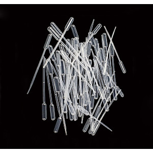 YXQ 500Pcs 0.5ml Clear Plastic Fine Tip Dosing Disposable Dropper Transfer Liquids Pipetting Pipette