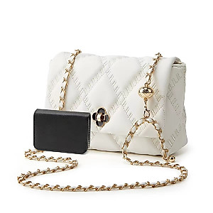 Makes Small Crossbody Bags for Women Gifts Shoulder Purses Vegan Leather Handbags with adjustable 2 Guitar Straps