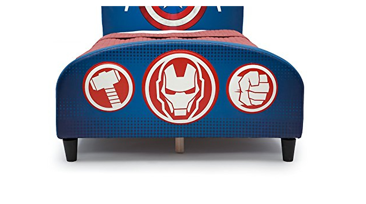 Delta Children Avengers Twin Bed - Superhero Style