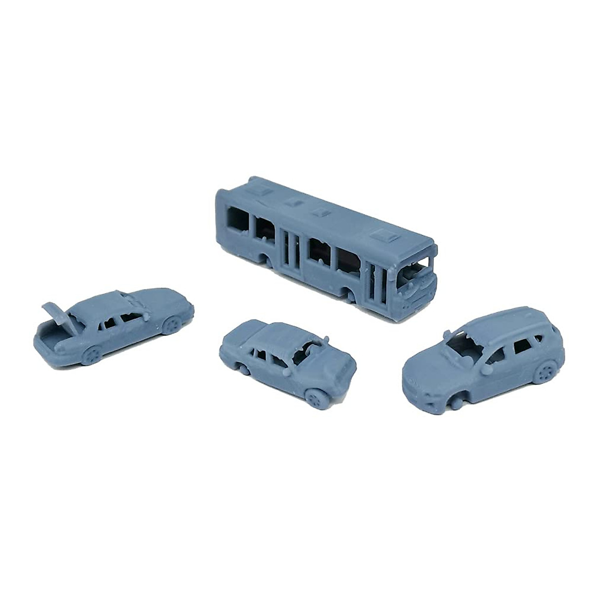 Outland Models Railway Scenery Accessory Abandoned Vehicles Set 1:220 Z Scale