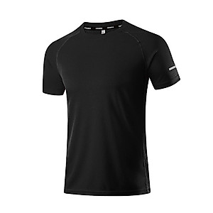 5PCS/Set Men Workout Suit Outfit Fitness Apparel Gym Outdoor Running Compression Pants Shirt Top Long Sleeve Jacket (10,S)