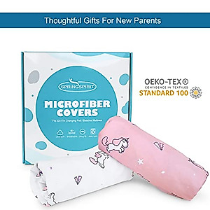 Bassinet Sheets 2 Pack, Bassinet Sheet Ultra Soft, Bassinet Sheets for Baby Girl Universal Fit for Rectangle, Oval, Hourglass Bassinet Pad/Mattress, Pink