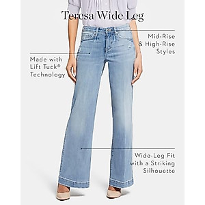 NYDJ Women's Misses Teresa-Trouser, Burbank WASH, 8