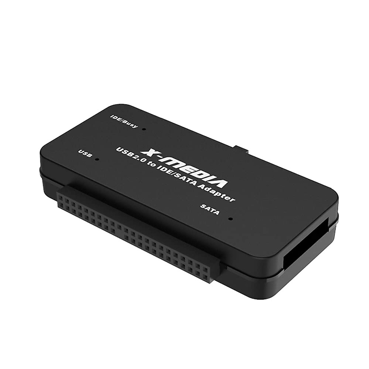 X-MEDIA XM-UB2235S USB 2.0 to IDE SATA Adapter Converter, External Hard Disk Reader/Adapter - Support 2.5/3.5-Inch HDD/SSD Hard Disk Drive